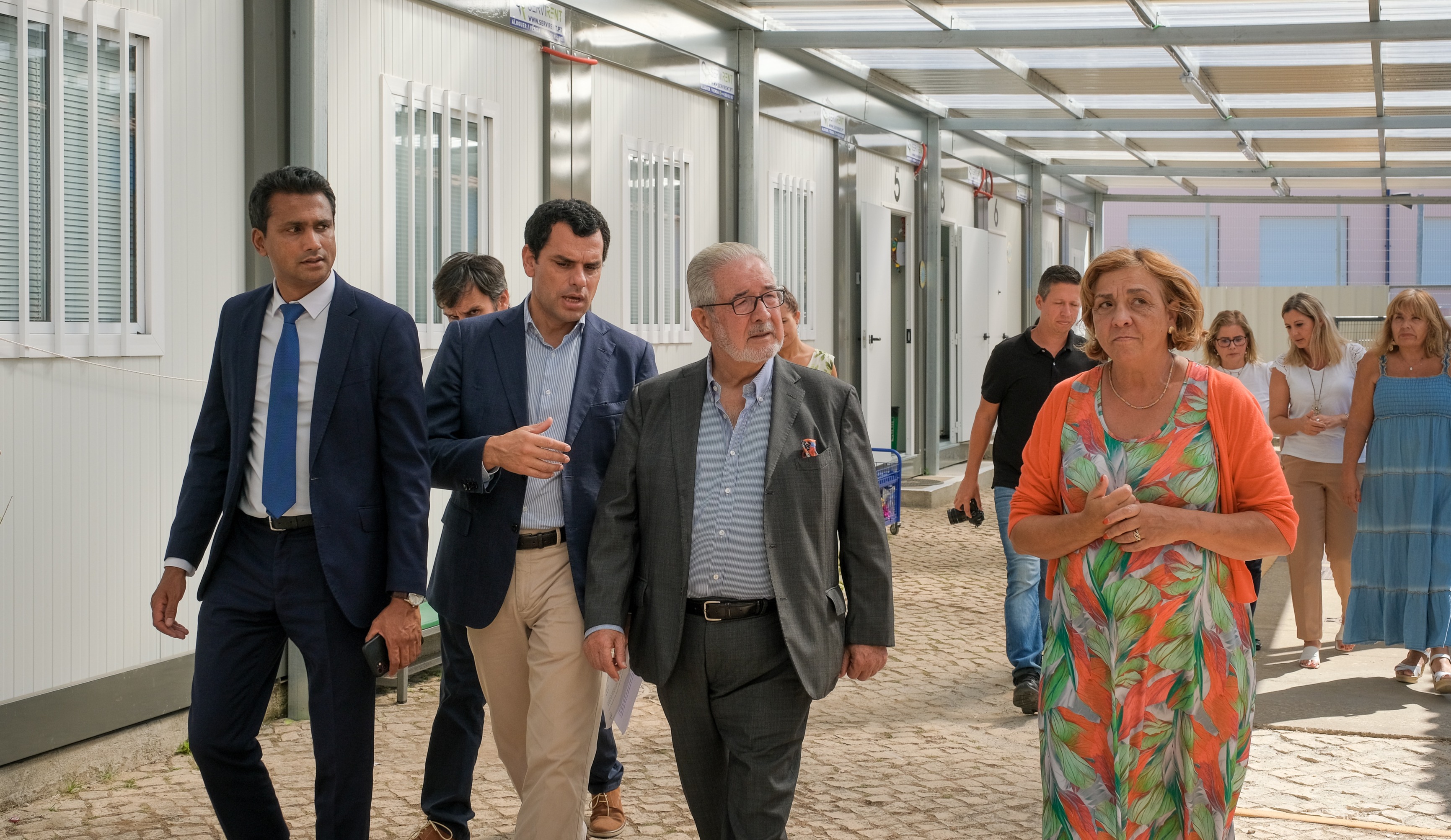 Visita de trabalho a escolas do concelho