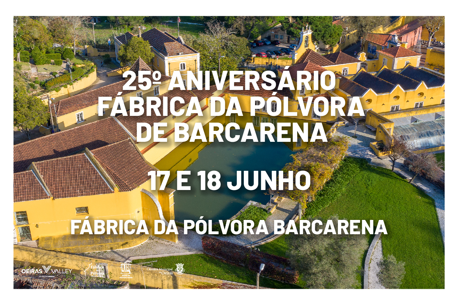 A Fábrica da Pólvora comemora 25 anos