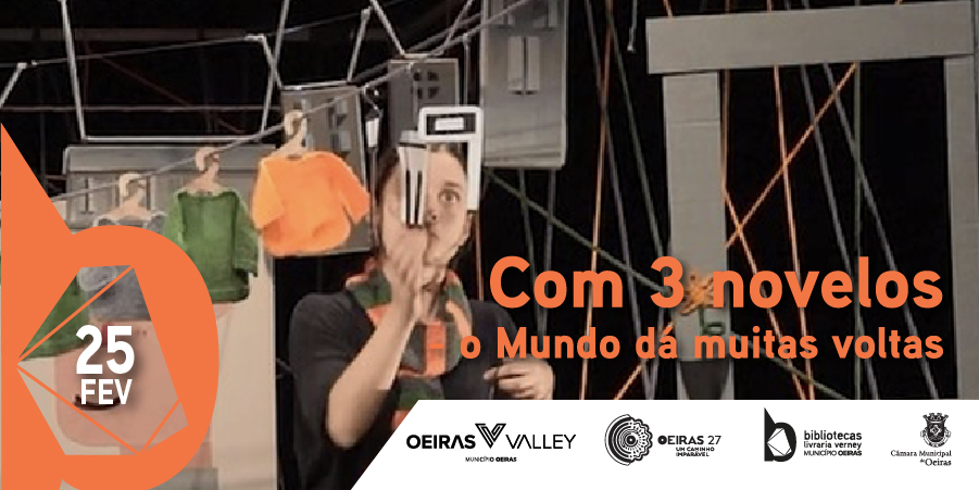 Teatro de marionetas 'Com 3 Novelos – o Mundo dá muitas voltas'