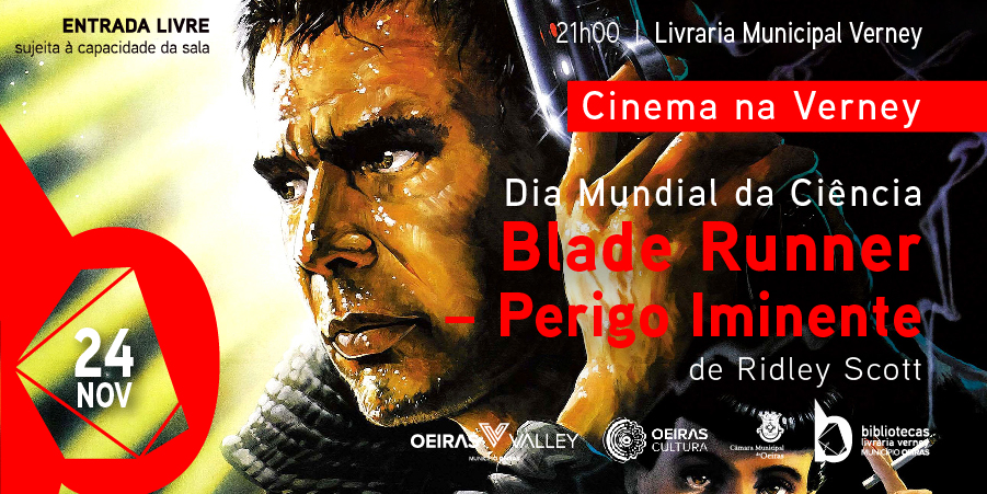Cinema Verney - 'Blade Runner - Perigo Iminente'