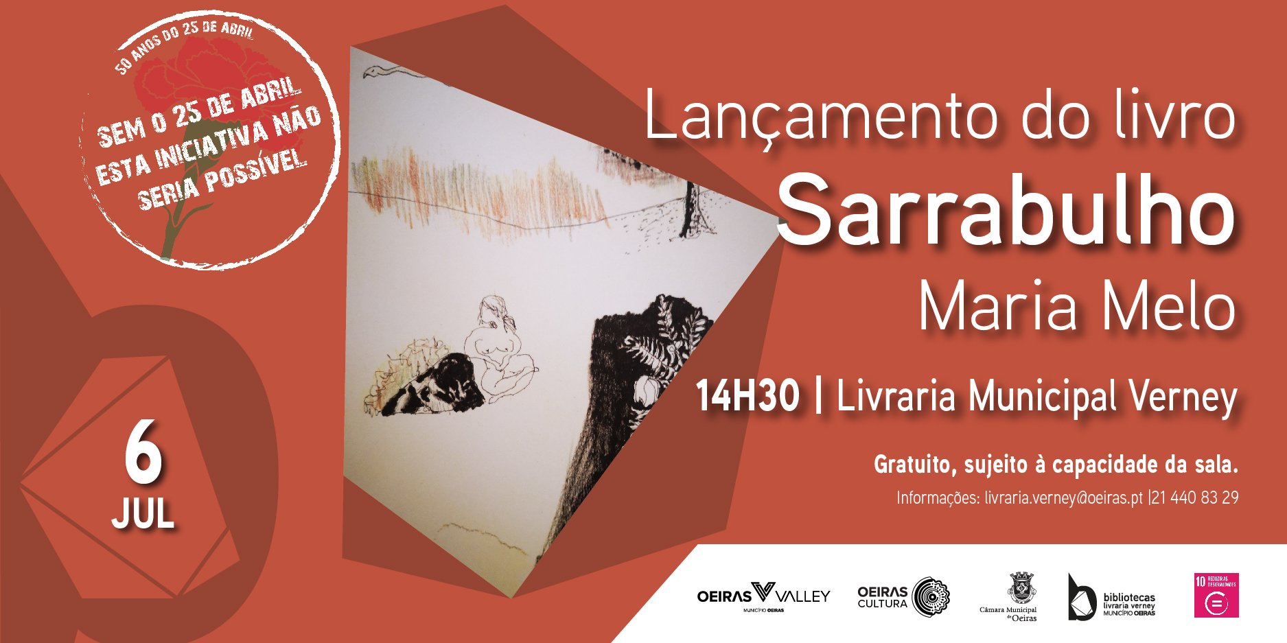 Lançamento do livro Sarrabulho